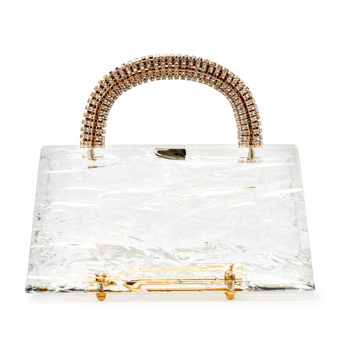 Eva Crushed Ice with Crystal handle – L'AFSHAR